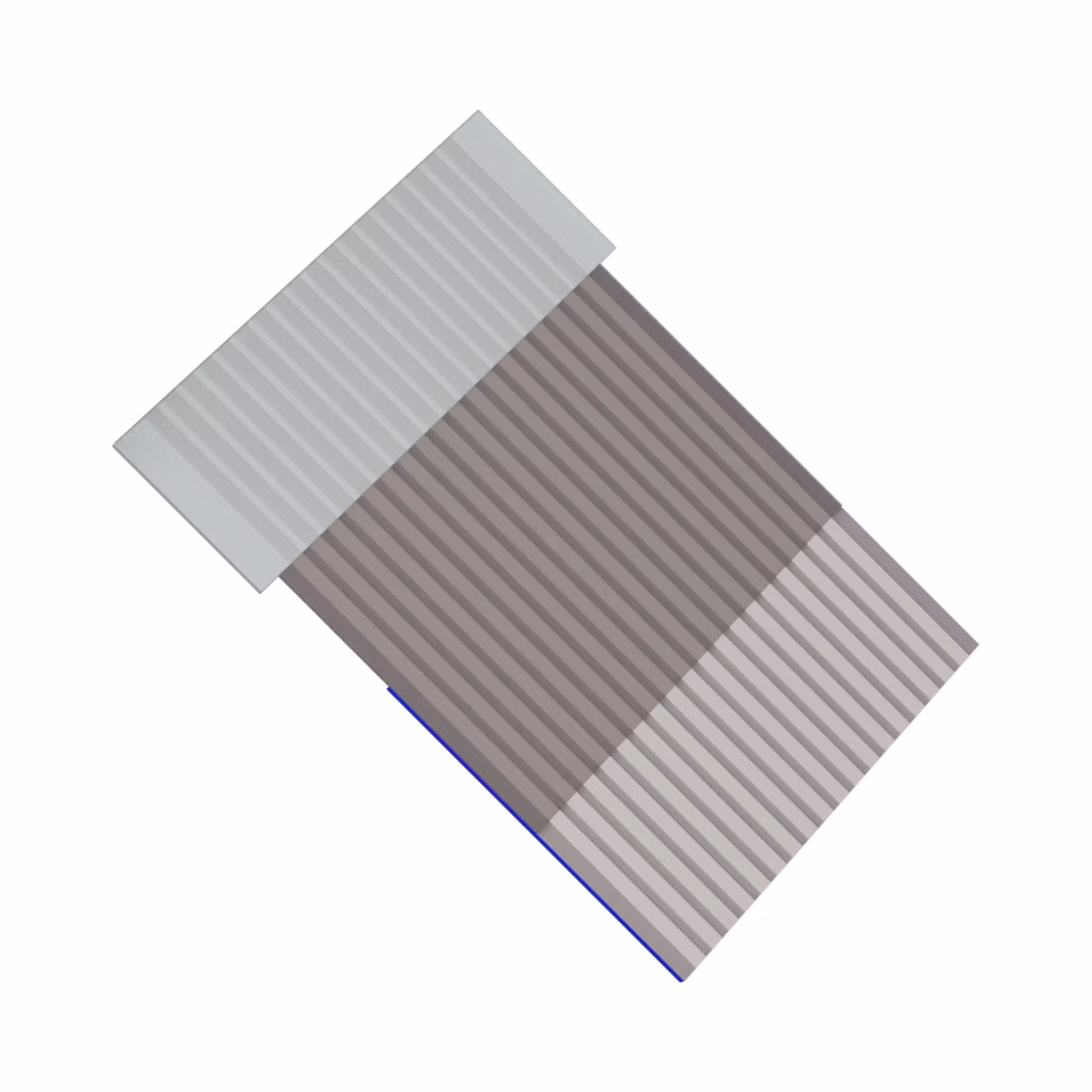 0.50mm Pitch Premo-Flex FFC Jumper, Same Side Contacts (Type A), 178.00mm Cable Length, Tin (Sn) Plating, 18 Circuits, with Shield for sale