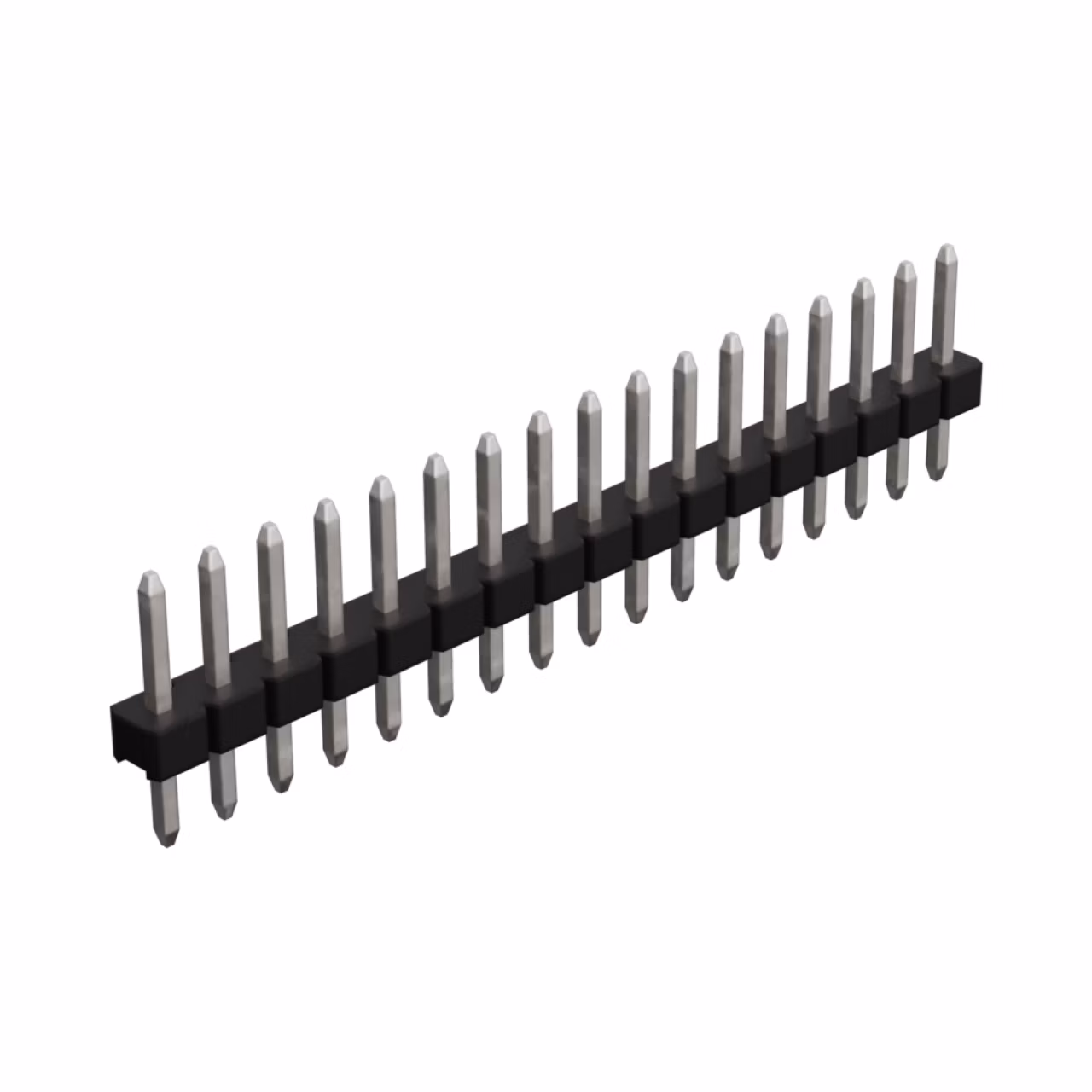2.00mm Pitch Milli-Grid Header, Vertical, Through Hole, Breakaway, 17 Circuits, 2.50µm Tin (Sn) Plating, Mating Pin Length 4.00mm, Tail Length 2.70mm, Lead-Free for sale