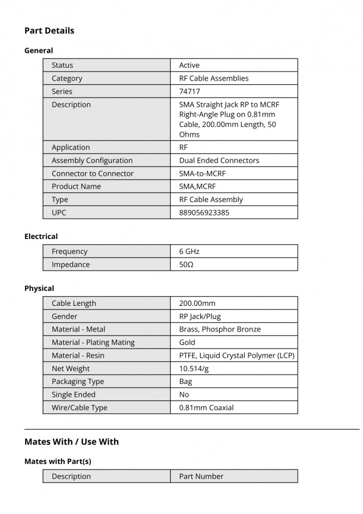 Product document image, page 2