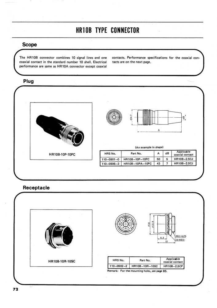 HRS HR10 series document page 10