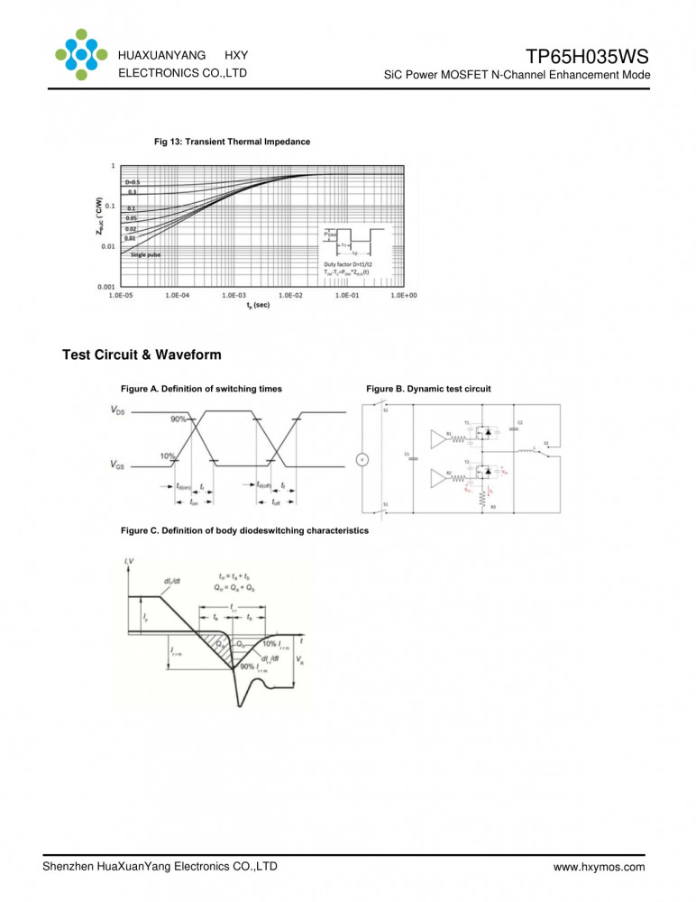 TP65H035WS-HXY datasheet page 6