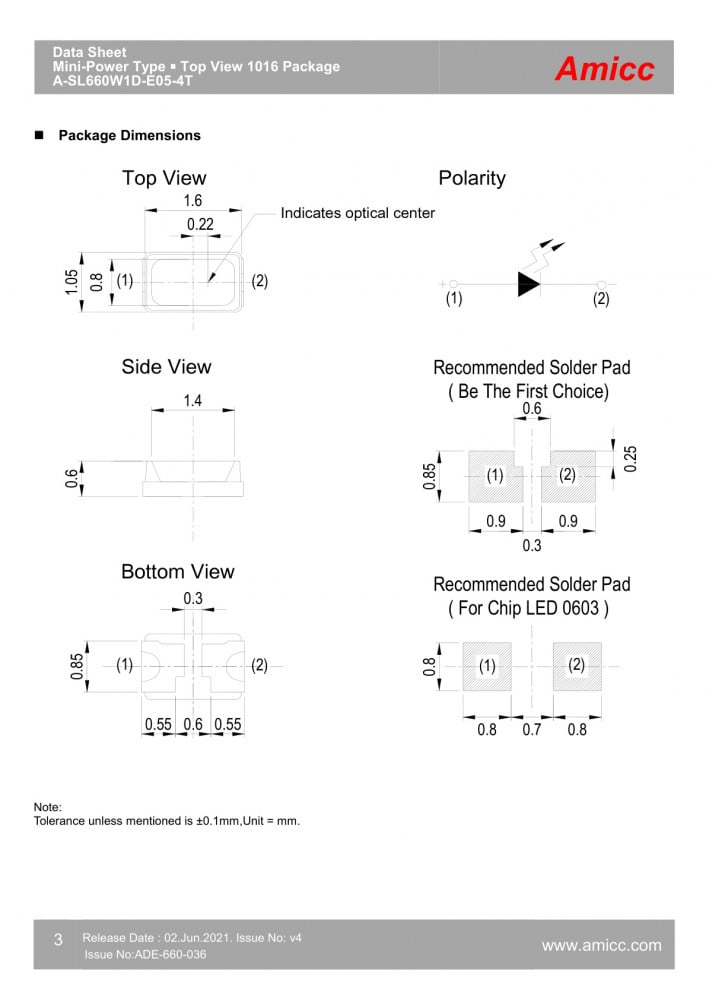A-SL660W1D-E05-4T technical document page 3