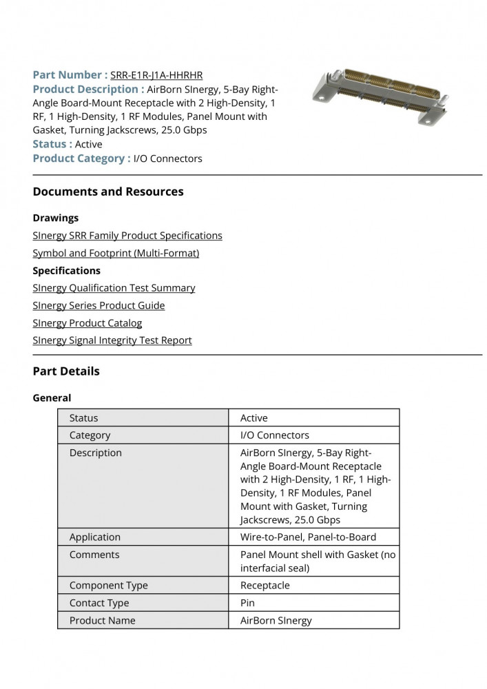 Technical document image 1 for SRR-E1R-J1A-HHRHR