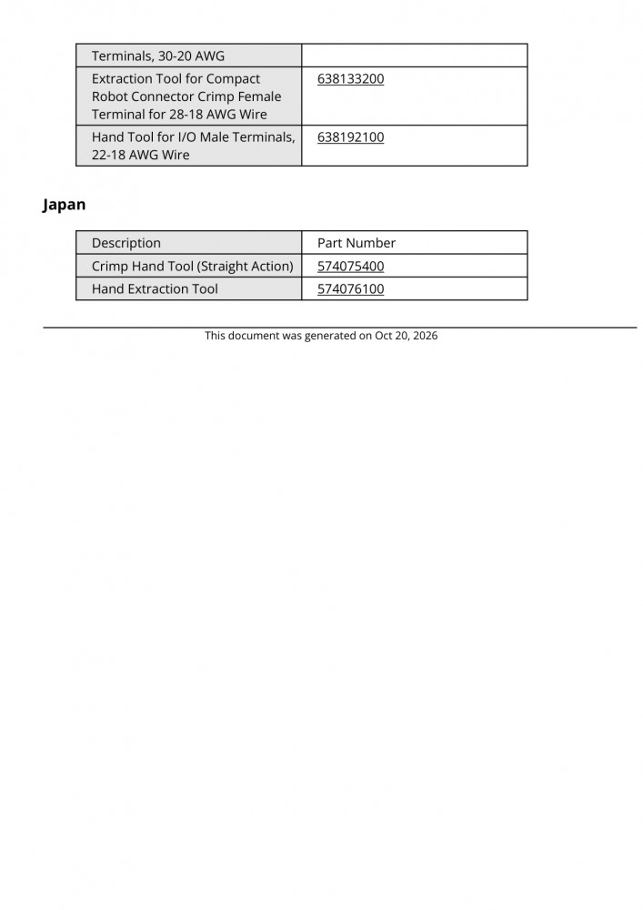 MOLEX 561218728 technical document preview, page 3
