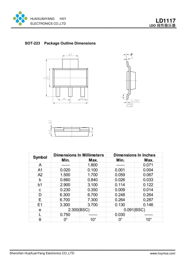 LD1117-5.0 datasheet page 5