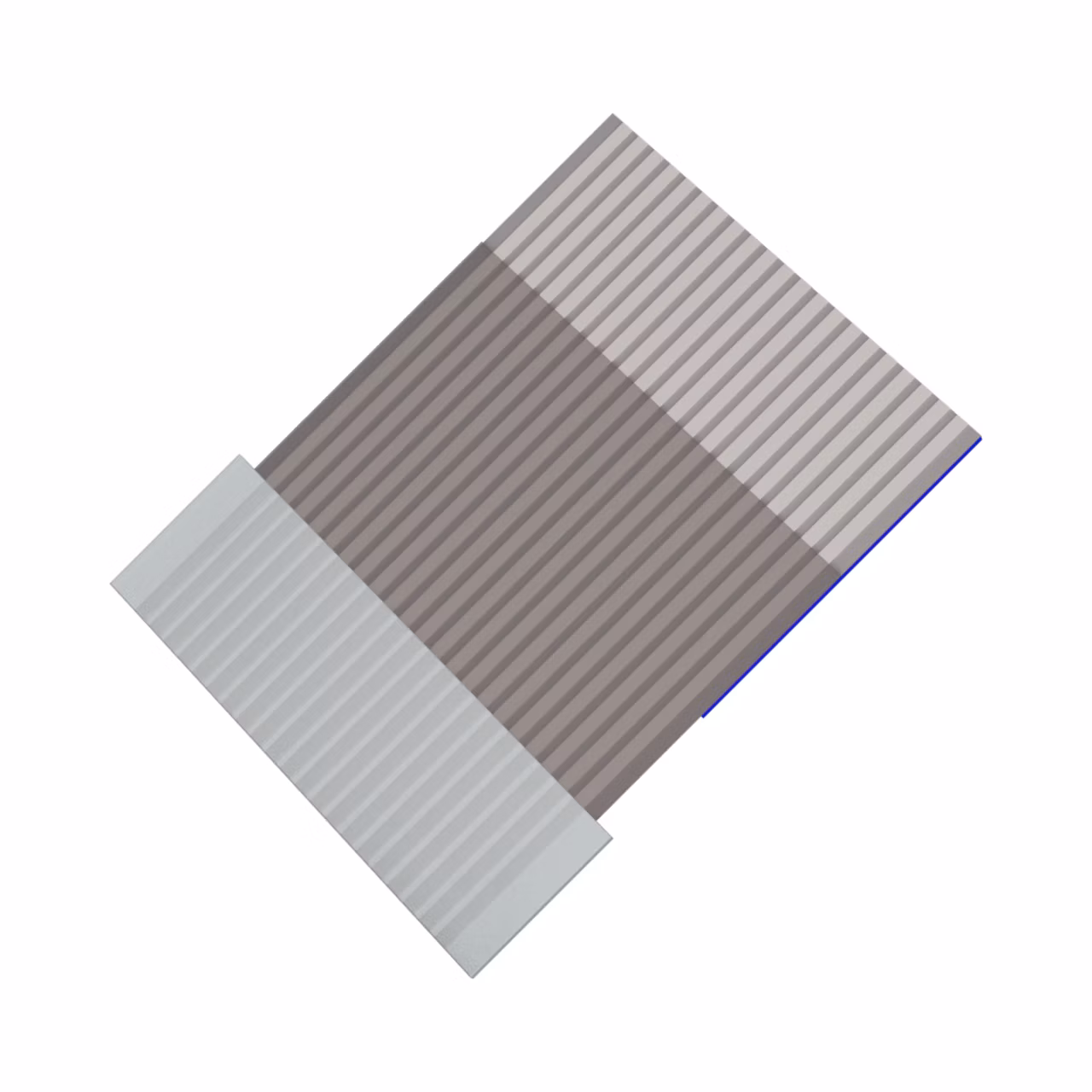 0.50mm Pitch Premo-Flex FFC Jumper, Same Side Contacts (Type A), 254.00mm Cable Length, Tin (Sn) Plating, 21 Circuits, with Shield for sale