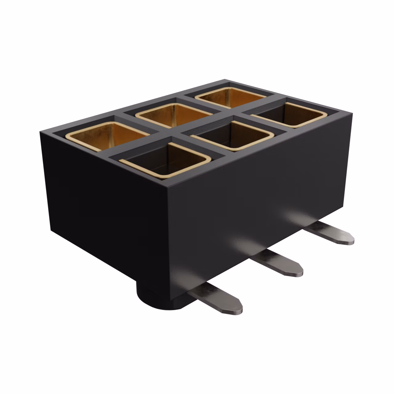 2.00mm Pitch Milli-Grid Receptacle, Surface Mount, Bottom Entry, 0.13µm Gold (Au) Plating, 8 Circuits, with Peg, Tube, Lead-Free