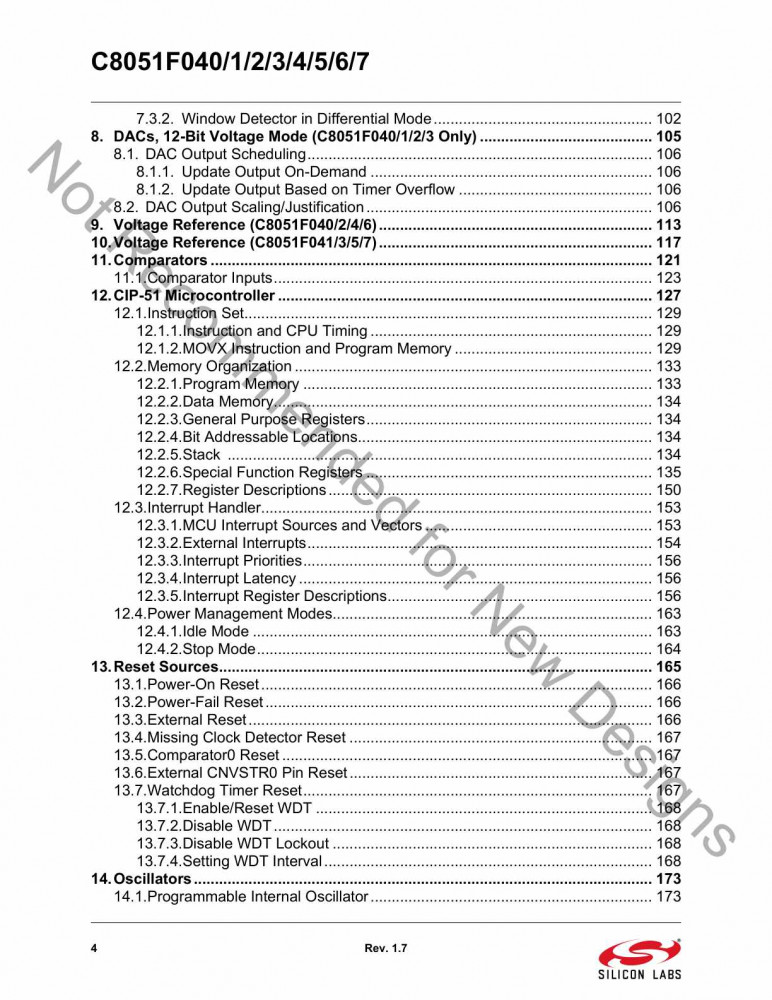 C8051F040-TB-K datasheet page 4