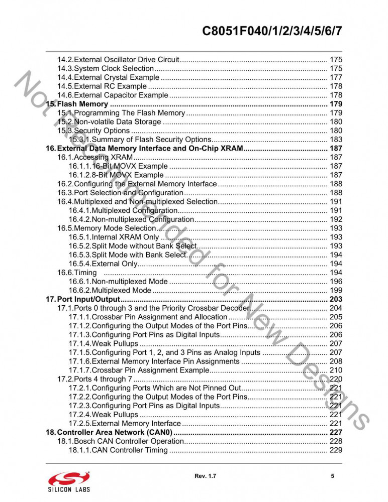 C8051F040-TB-K datasheet page 5