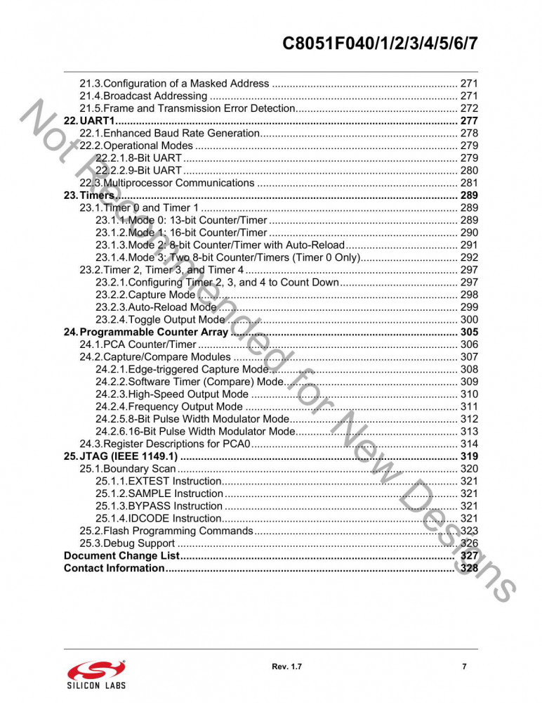 C8051F040-TB-K datasheet page 7
