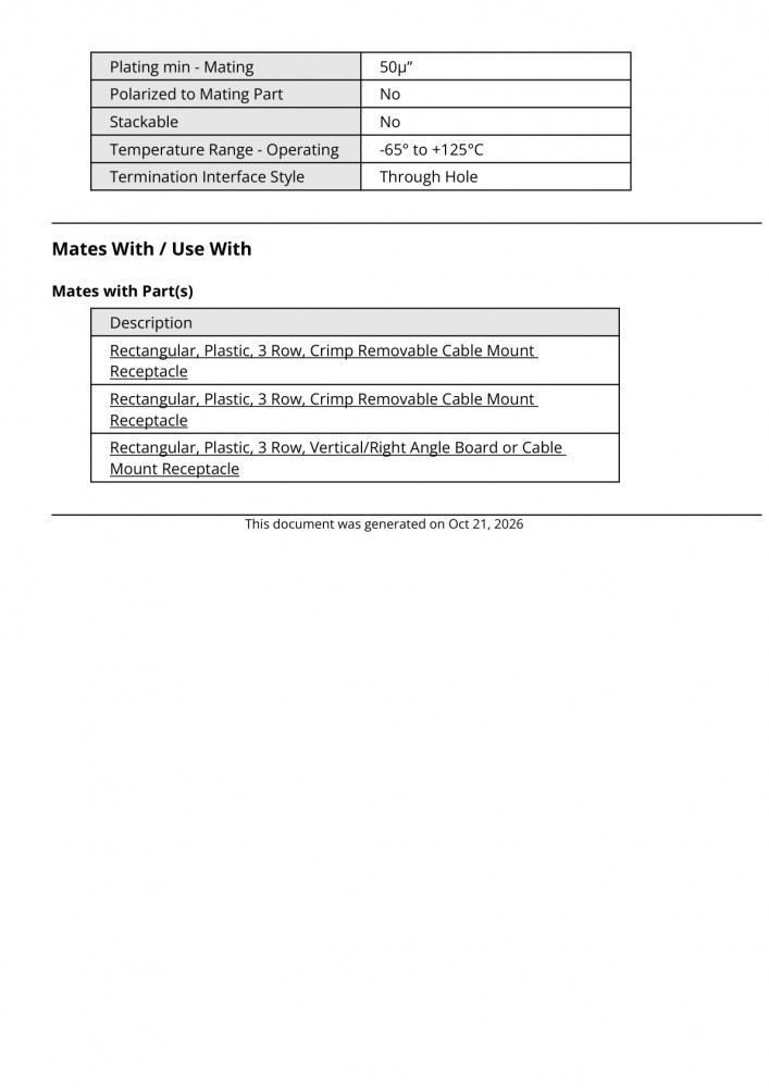 WG50PR7J-D01 technical documentation page 3
