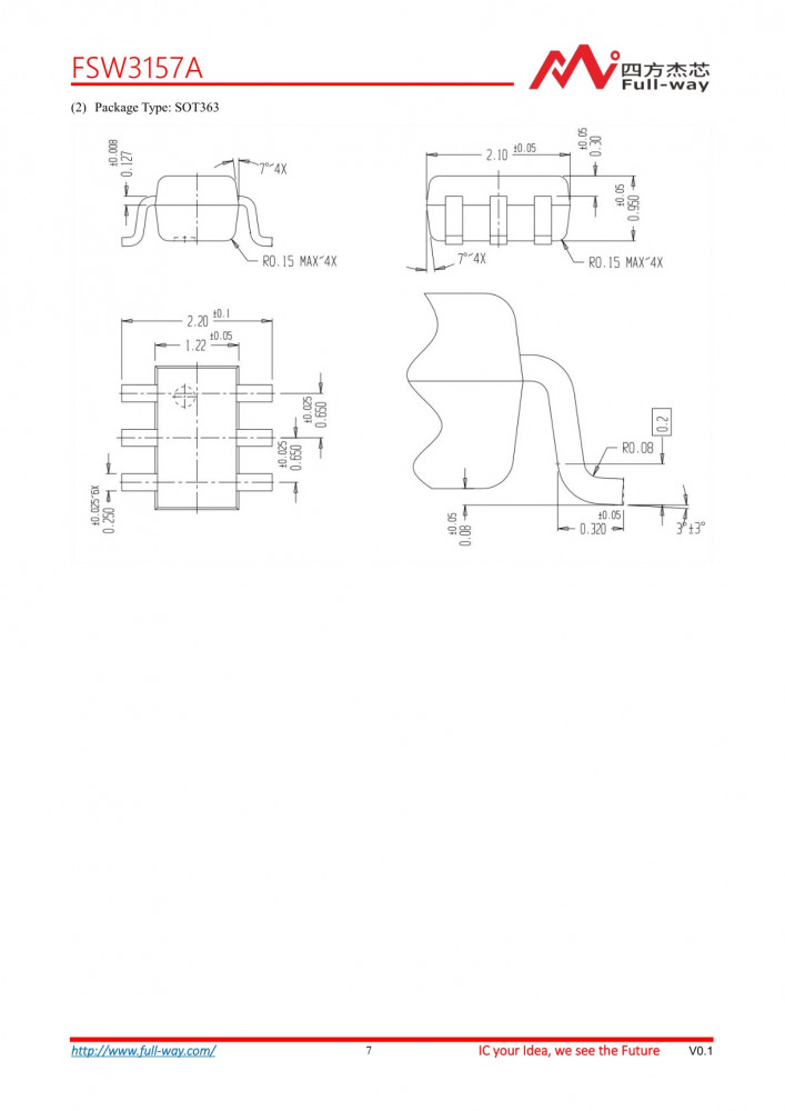 FSW3157A datasheet page 7