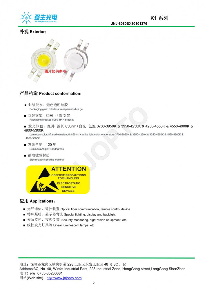 JNJ-8080SX30101376 datasheet page 2