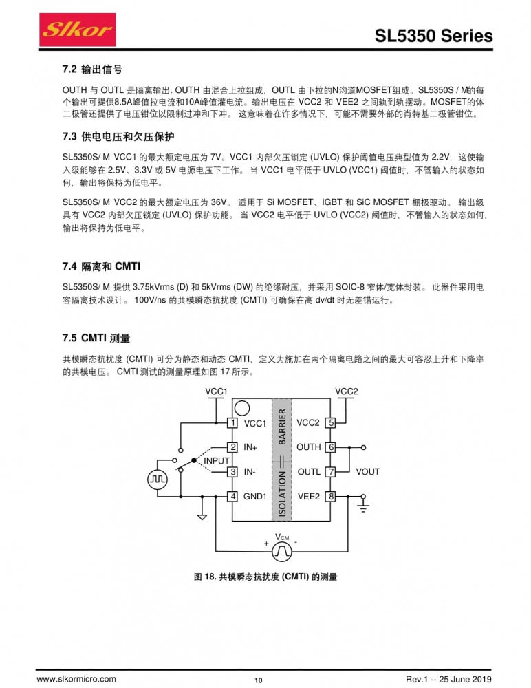 SL5350MDR datasheet page 10