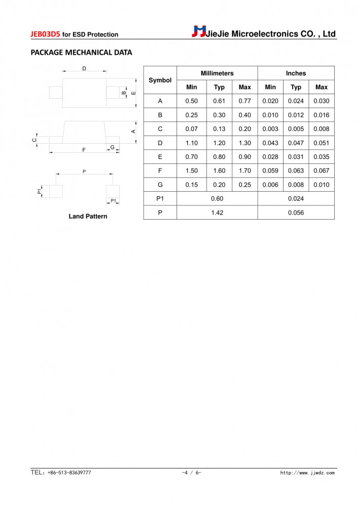 JEB03D5 datasheet page 4