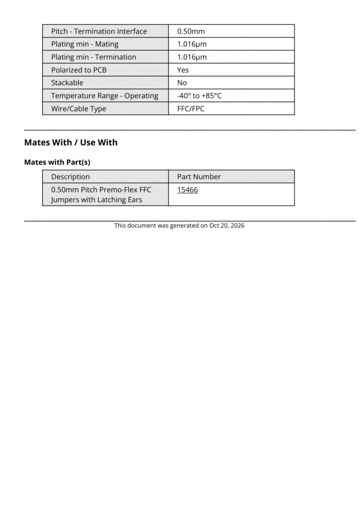 MOLEX 5052780570 product document image, page 3
