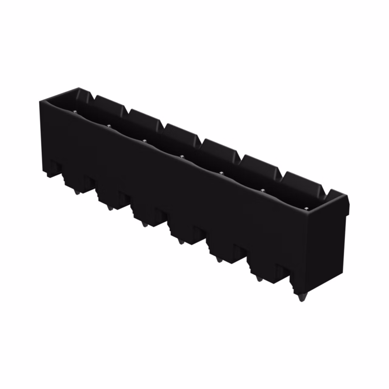 7.50mm Beau Eurostyle Vertical PCB Header, Closed Ends, 7 Circuits for sale