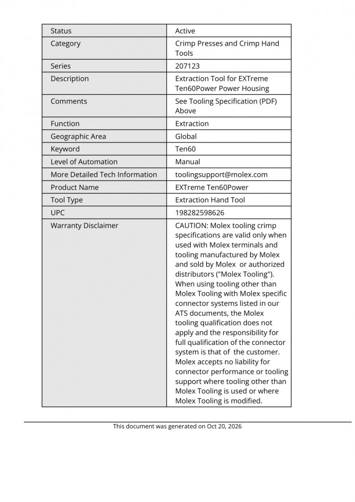 Tooling document image, page 2
