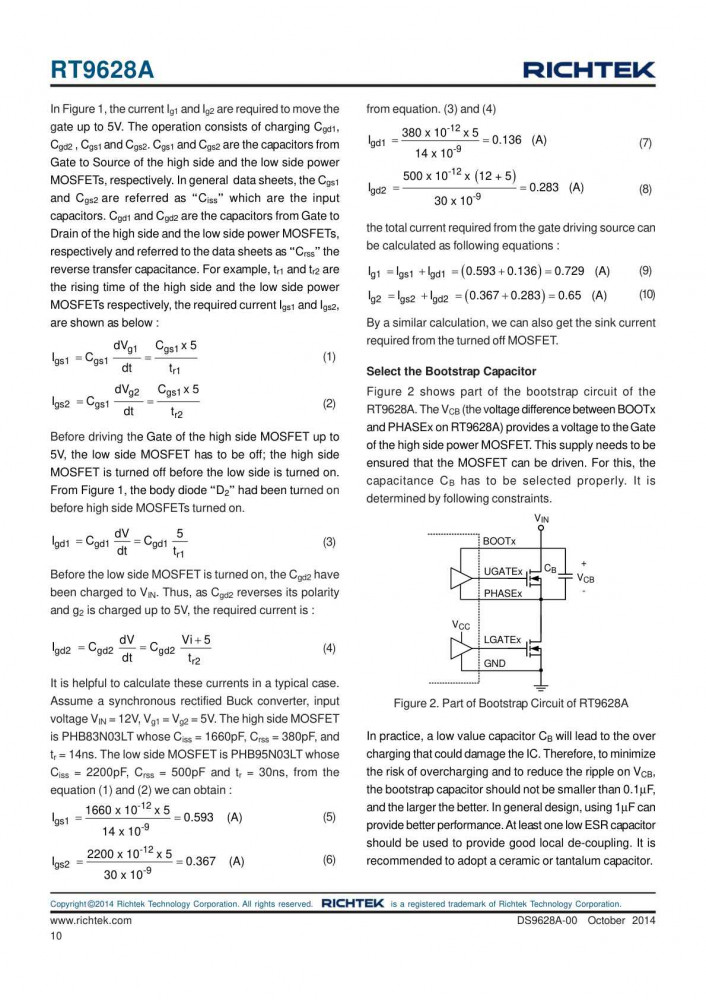 RT9628A datasheet page 10