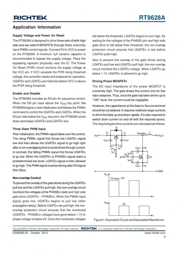 RT9628A datasheet page 9