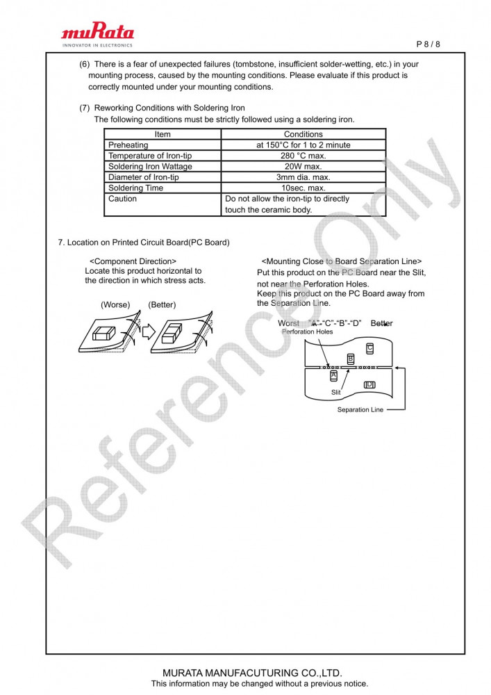 Product document page 8