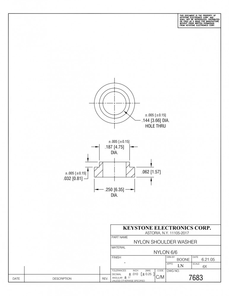7683 technical drawing page 1