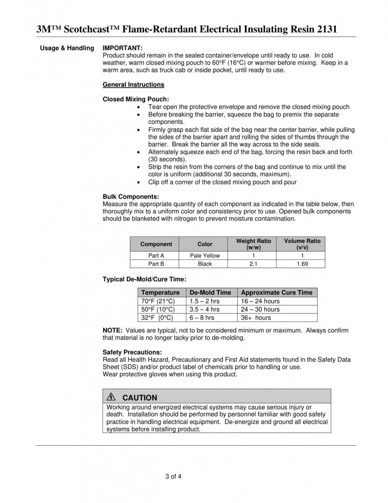 Product datasheet page 3