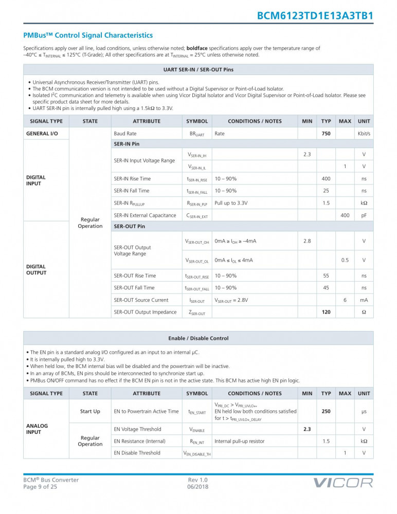 BCM6123TD1E13A3TB1 datasheet page 9
