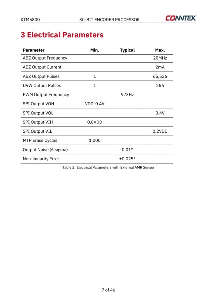 KTM5800 datasheet page 10