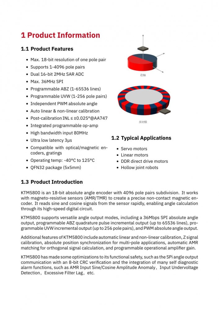 KTM5800 datasheet page 4