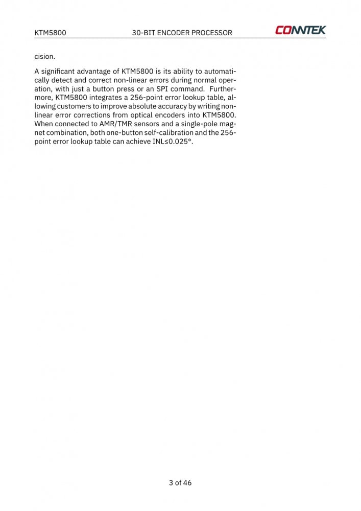 KTM5800 datasheet page 6