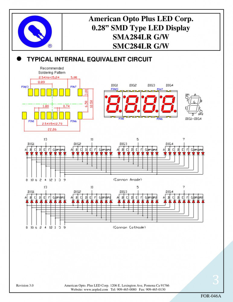 SMC284LR datasheet page 3