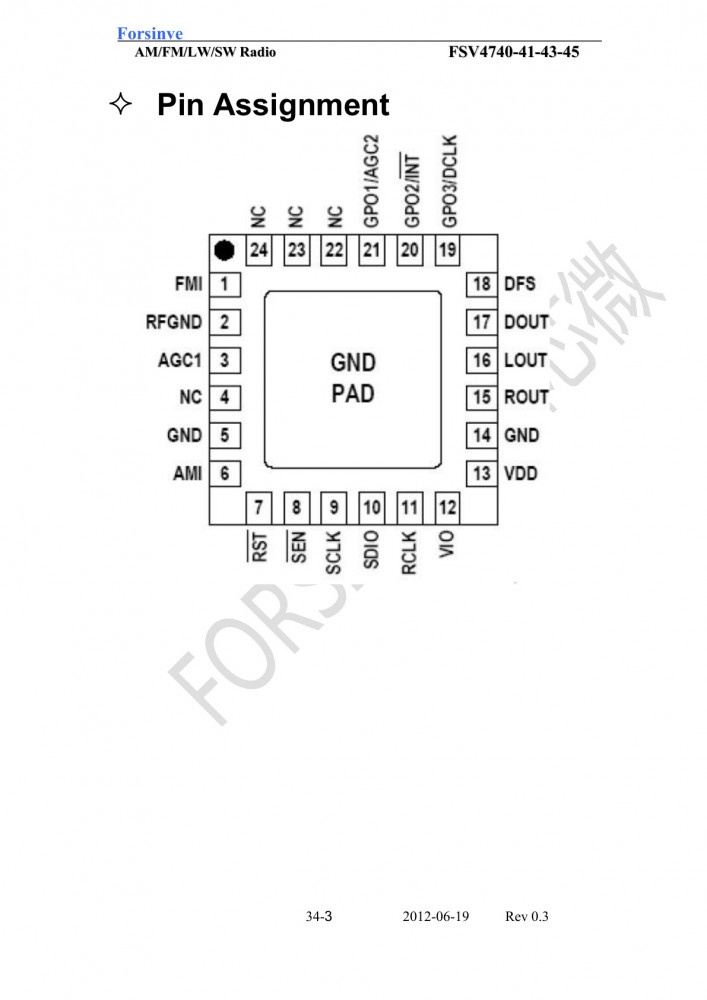 FSV4745 datasheet page 3