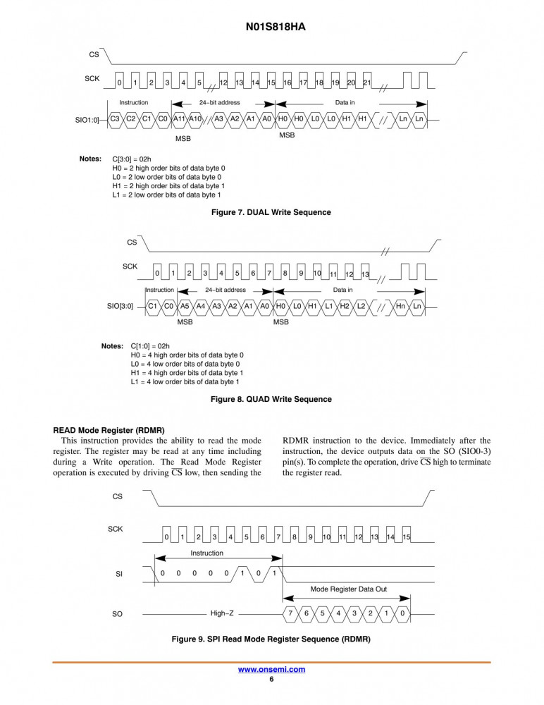 N01S818HA datasheet page 6