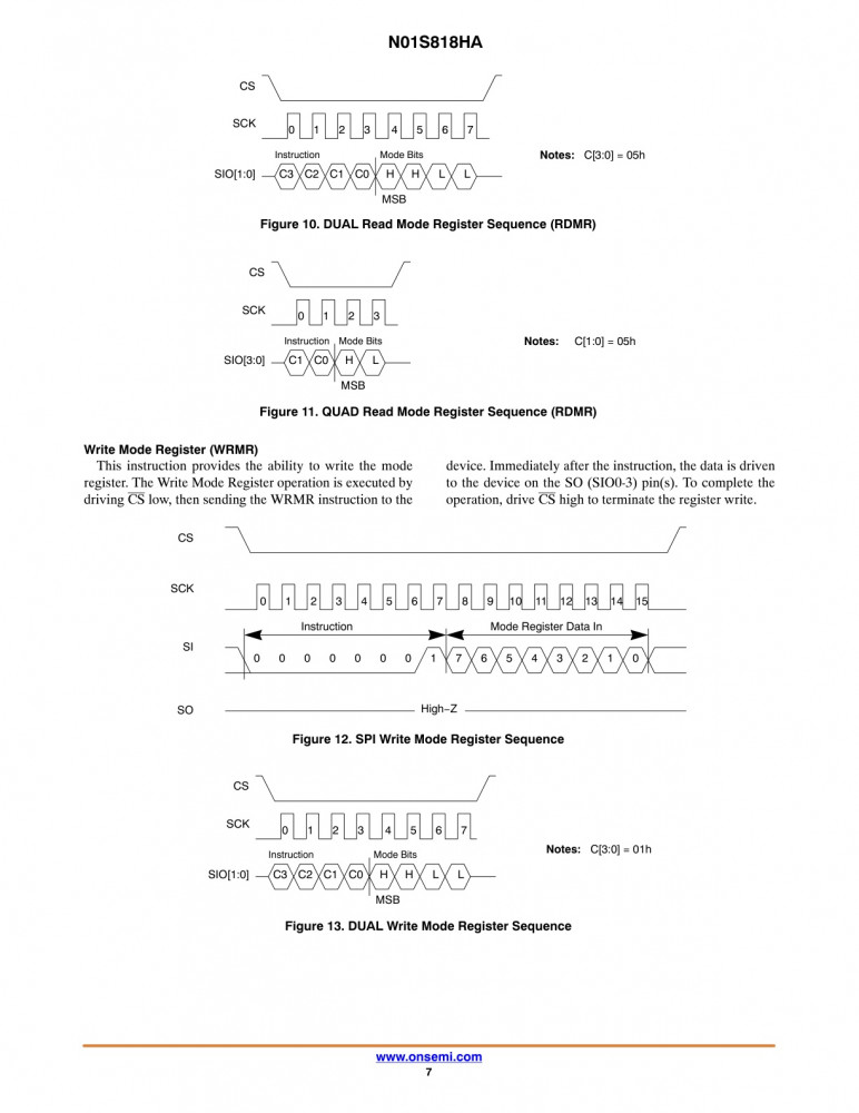 N01S818HA datasheet page 7