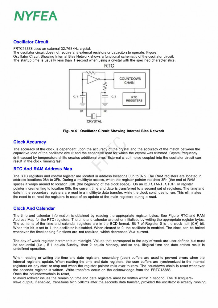 FRTC1338S datasheet page 9