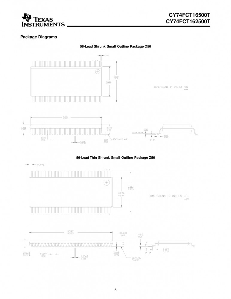 74FCT162500ATPVCT technical document page 5