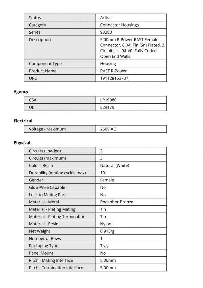 932801001 technical document preview, page 2