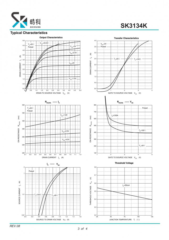 SK3134K datasheet page 3