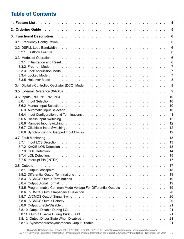 SI5347B-D-GMR technical document page 2