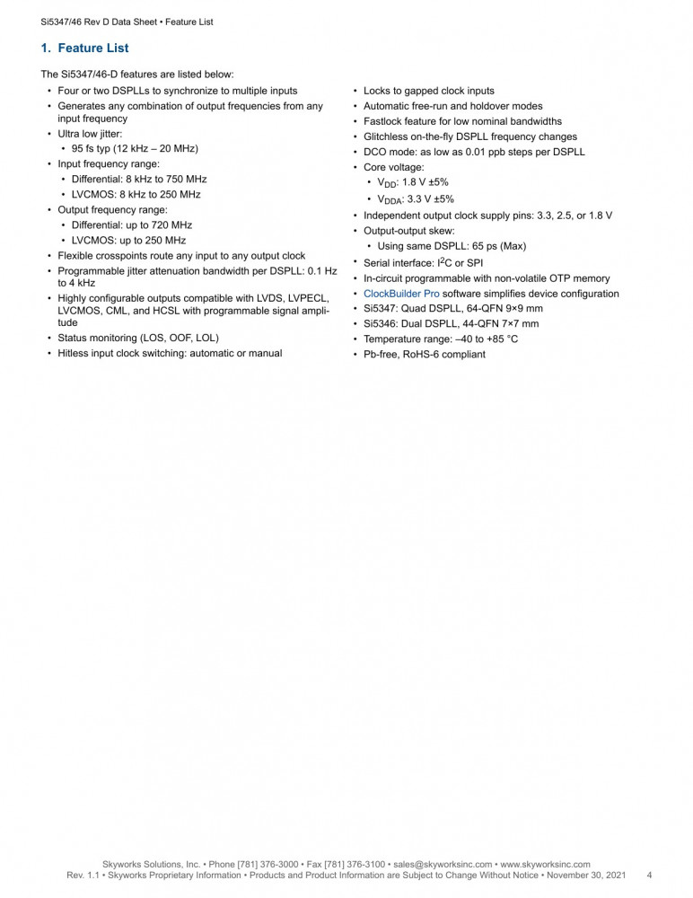 SI5347B-D-GMR technical document page 4