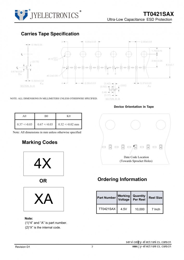 TT0421SAX datasheet page 7