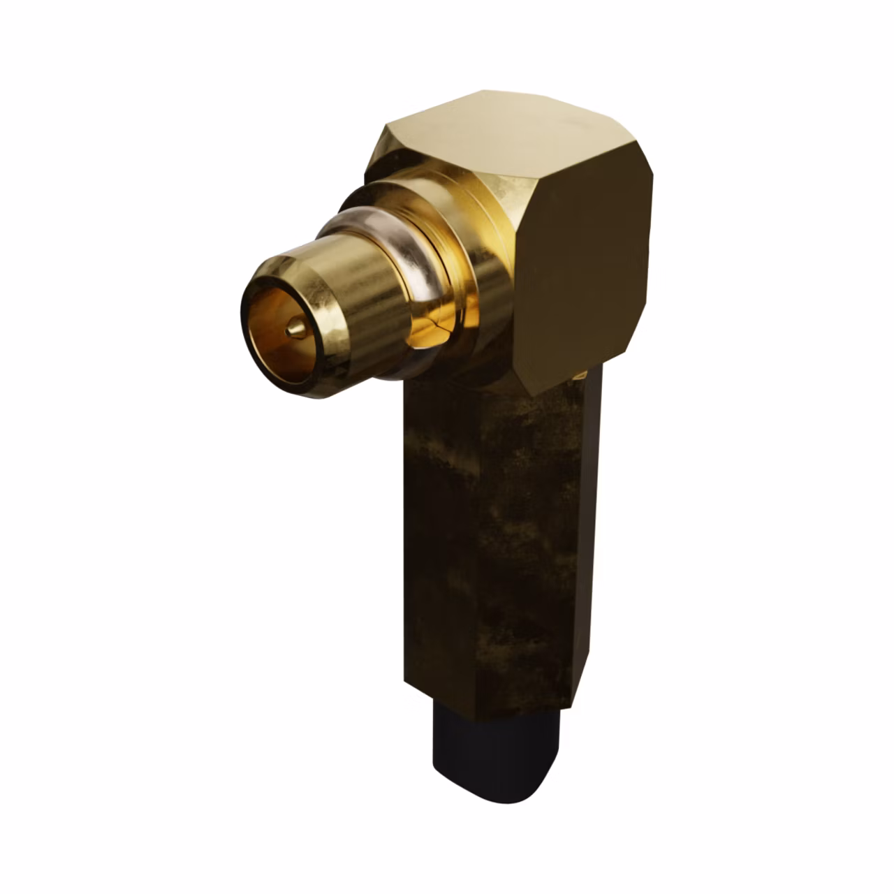 MMCX Plug, Right-Angle, Crimp, RG-174, RG-188 and RG-316 Cable, Bag, 50 Ohms for sale