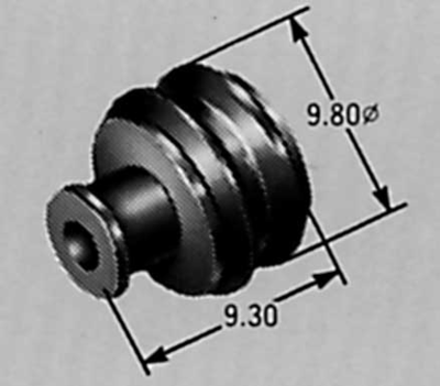 YAZAKI 7157-6520-80 Rectangular Connector Housing