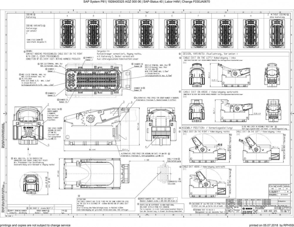 Bosch 1928405068 technical drawing page 3