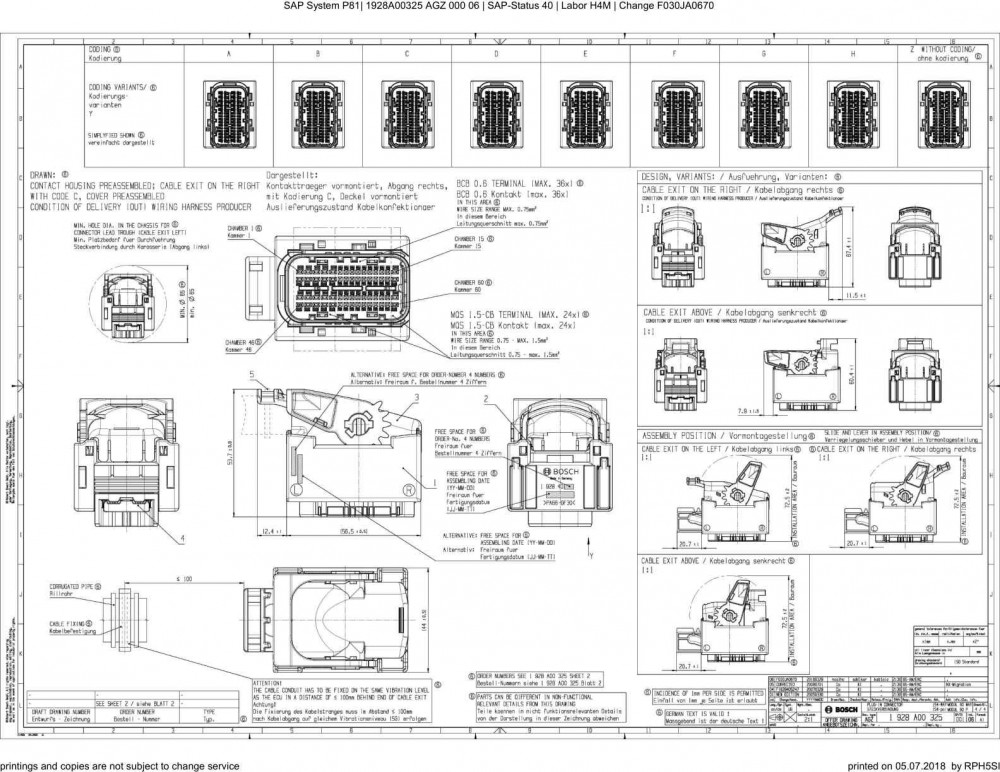 Bosch 1928405068 technical drawing page 4