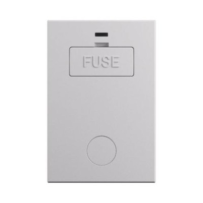 Arteor Advance - 13A unswitched fused connection unit matt white - Double pole fused 13A - Flex outlet knockout and cord grip for sale