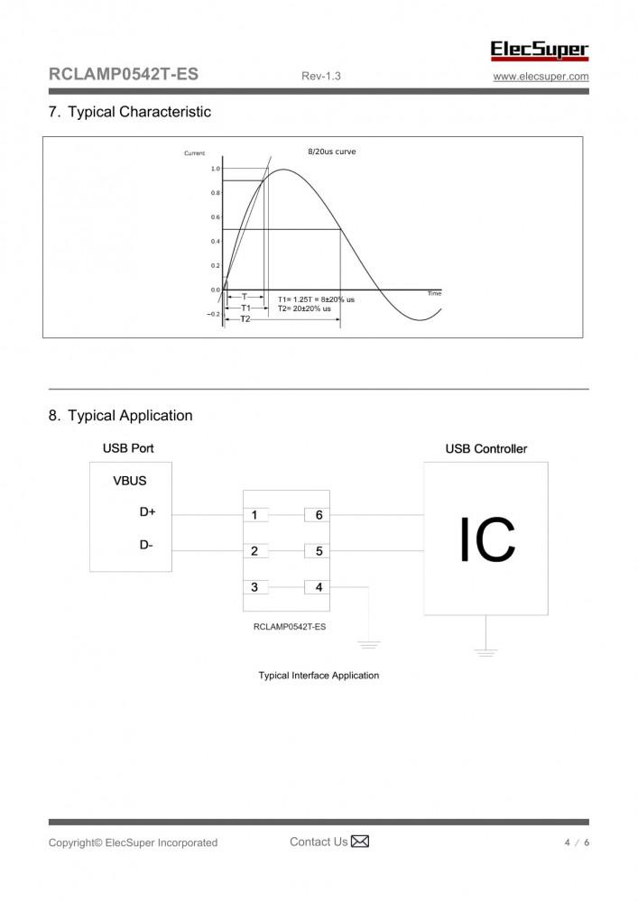 RCLAMP0542T-ES datasheet page 4