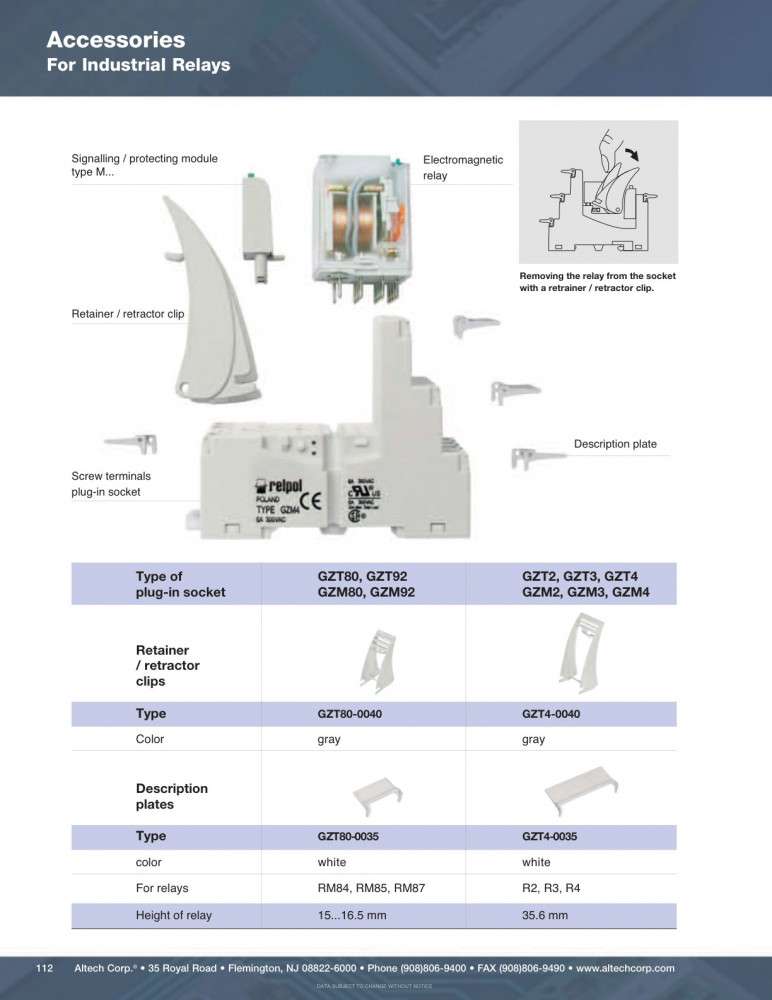 Altech GZT80 technical document page 3