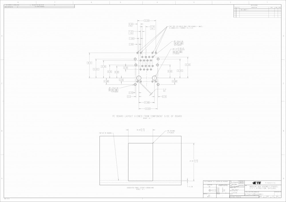 TE Connectivity 6368011 drawing page 3